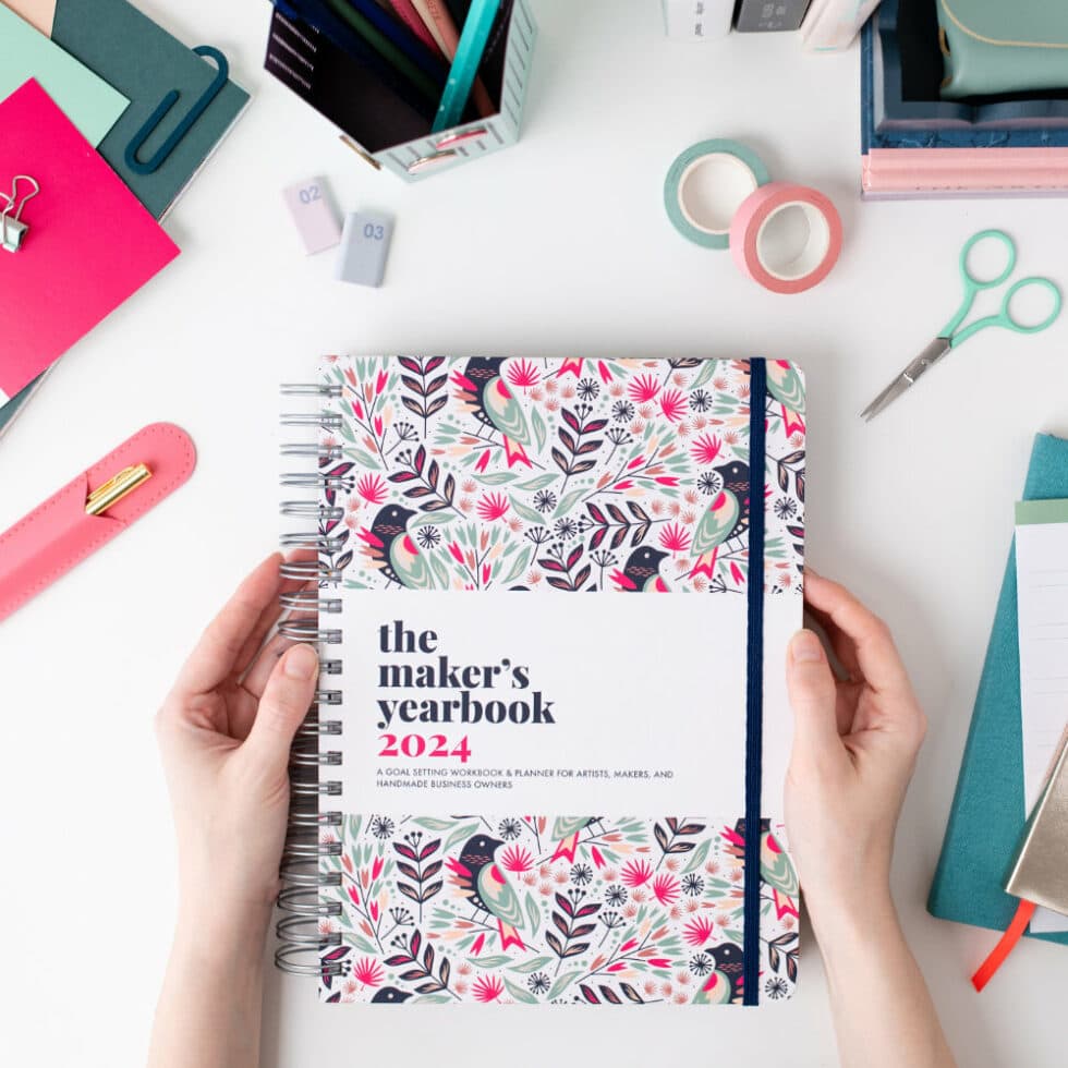 The Maker's Yearbook: A 2024 Planner for Artists and Makers